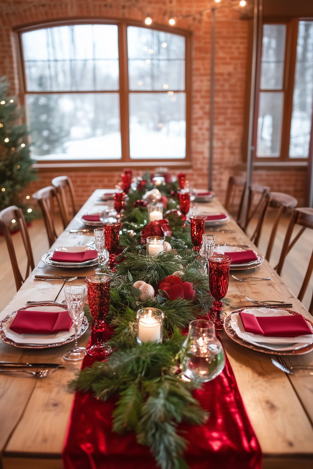 20 DIY Christmas Table Settings That Are Affordable