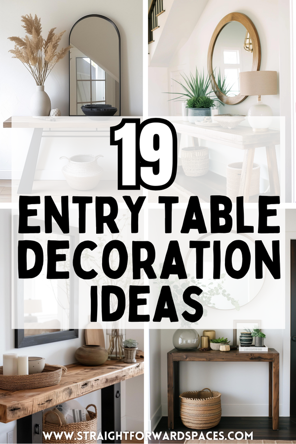 Best Entry Table Decor Ideas To Recreate For Small Spaces