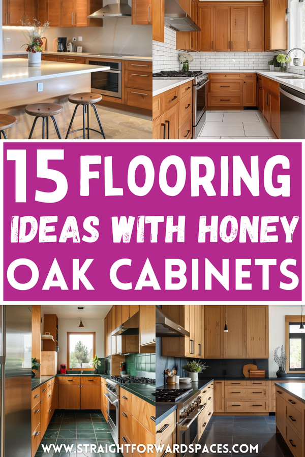 What New Kitchen Flooring Goes with Honey Oak Cabinets?