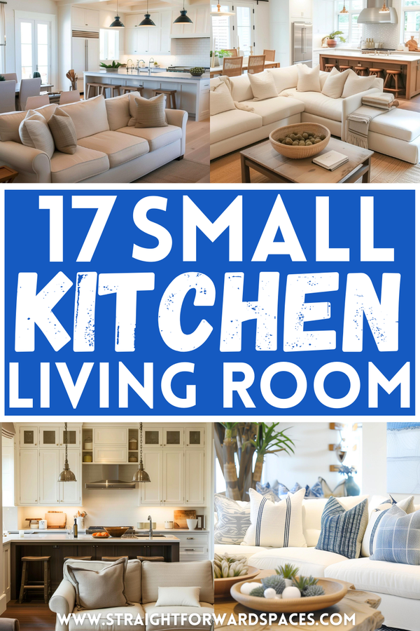 17 Stunning Small Kitchen Living Room Combo Ideas