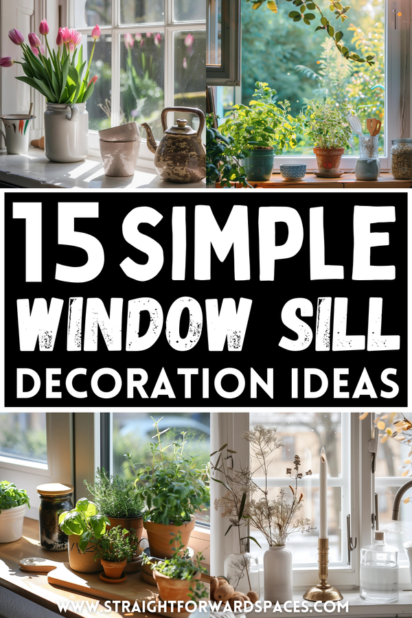 15 Easy Ideas for Kitchen Window Sills That Are Stylish