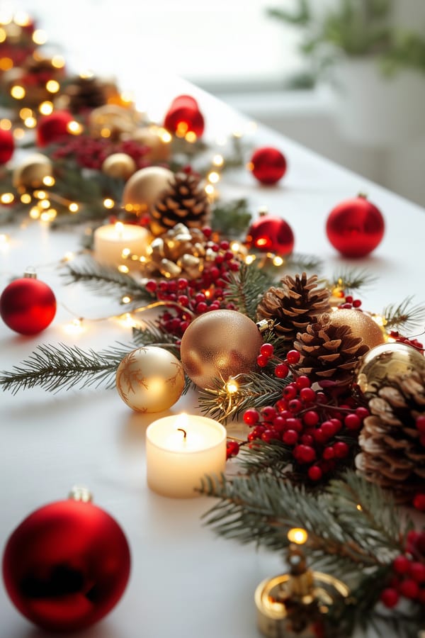 20 DIY Christmas Table Settings That Are Affordable
