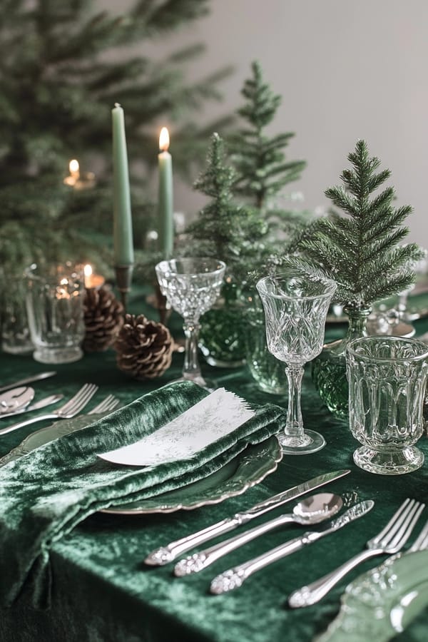 20 DIY Christmas Table Settings That Are Affordable